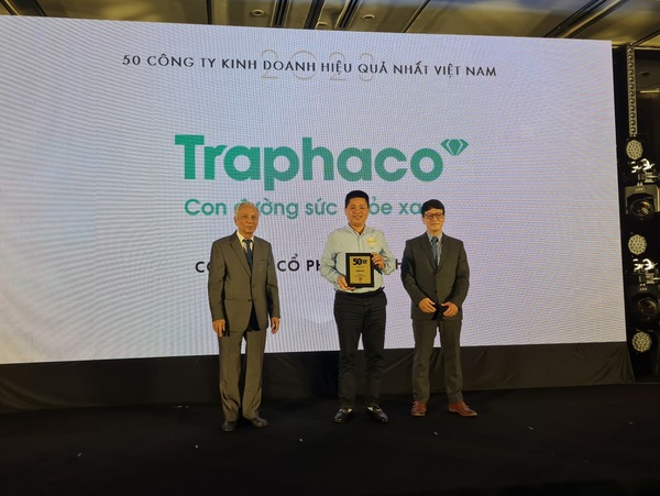Traphaco là một trong 50 công ty kinh doanh hiệu quả nhất Việt Nam năm 2023